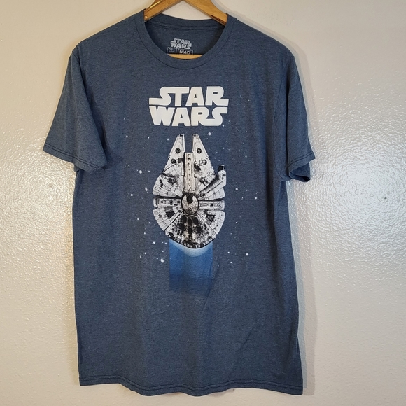 Star Wars | Shirts | Star Wars Millennium Falcon Graphic T Shirt | Poshmark